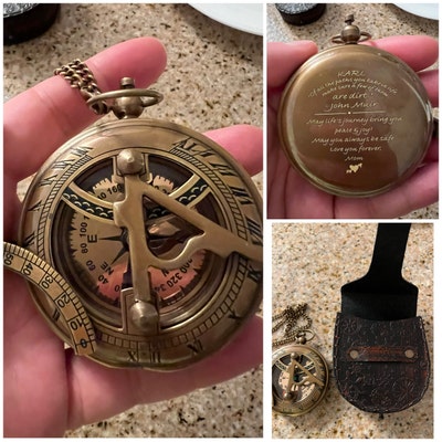 Desk Clock Personalized Engraved Table Clock Traditional Gift ...