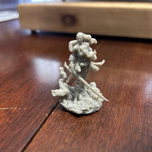 Dnd Wendigo Miniature Dnd Monster Miniature 50mm Base 32mm - Etsy