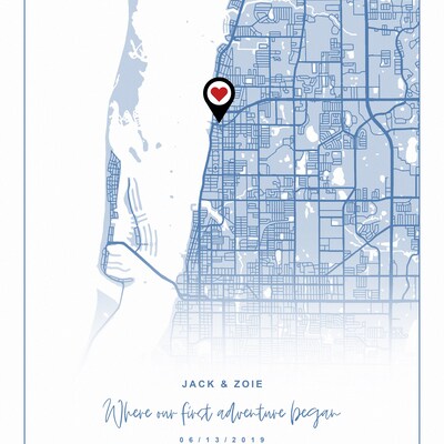 Personalized Engagement Gift Where We Got Engaged Engagement - Etsy