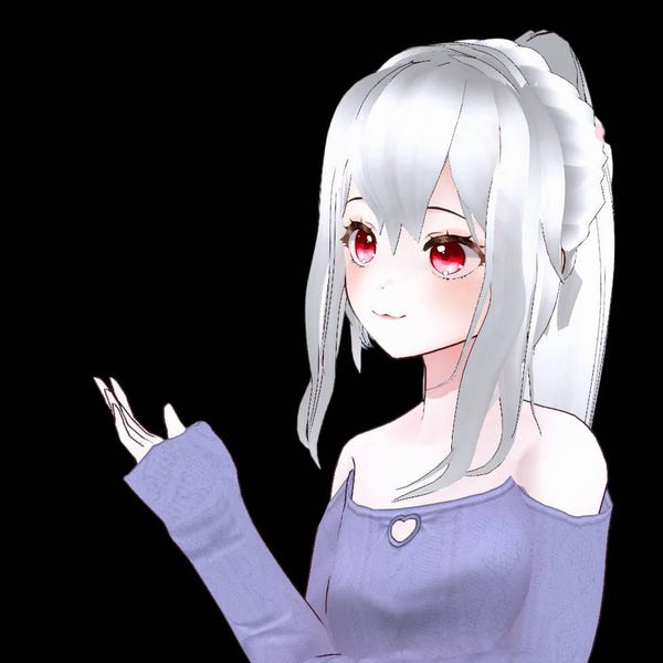 Vroid Face Texture | Vtuber, Vtuber Assets, Vtuber Makeup - Etsy