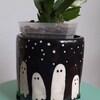 Ghost Planter - Halloween Decor - Spooky Pot - Multiple Sizes - Etsy