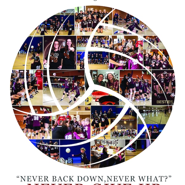 School Class Photo Collage Template, Kindergarten Class Photo,student ...