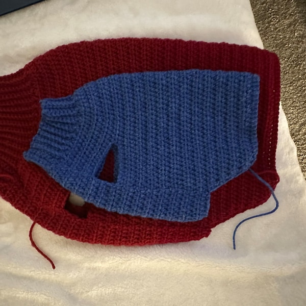 CROCHET PATTERN, Velvet Pet Jumper, Crochet Dog Sweater Pattern ...