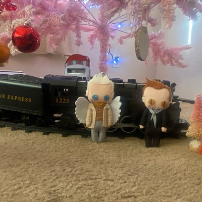 Good Omens Crowley and Aziraphale Ineffable Husbands Felt Toys for ...