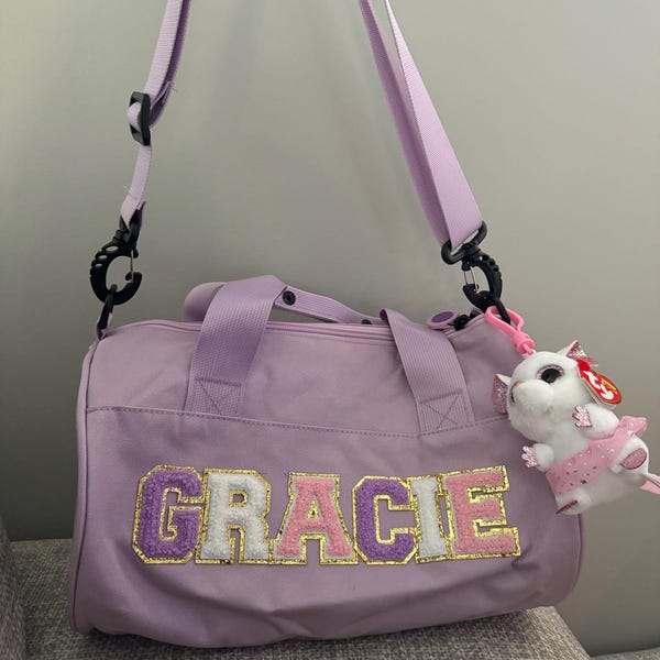 Sewn Letter Backpack,personalized Kids Backpack,kindergarten Backpack ...