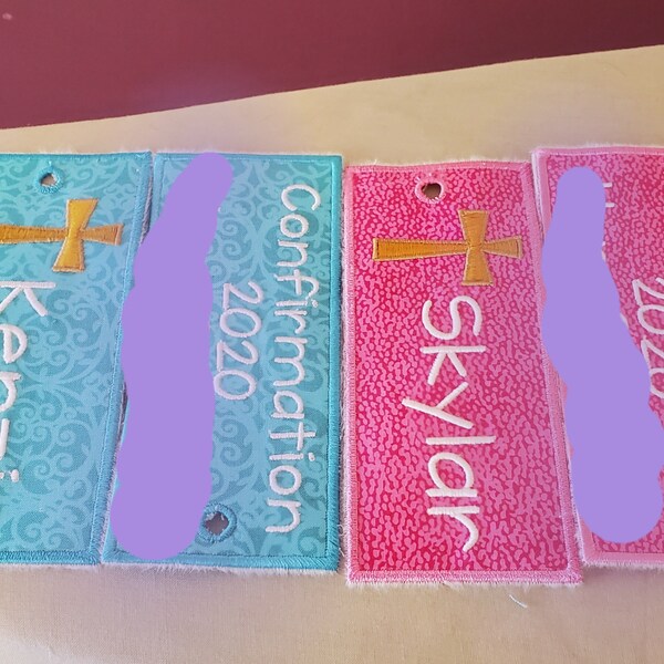 Blank Bookmark Embroidery Design. Machine Embroidery Design. Bookmark ...