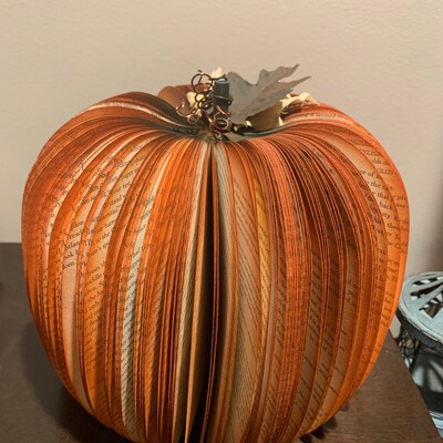 Book Pumpkins for Fall and Halloween original-smooth - Etsy