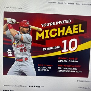 Personalized Seattle Mariners Birthday Invitation Julio Rodriguez ...