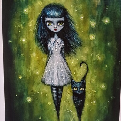 VOODOO DOLL Victorian Big Eye Gothic Voodoo Fairy Limited - Etsy