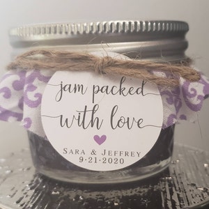 Jam Packed With Love, Jam Tag, Thank You Tag, Jam, Home Made Jam ...