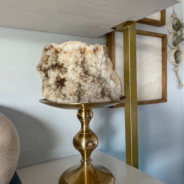 Geode Ornament - Kentucky Geode Ornament- Quartz Crystal Ornament ...