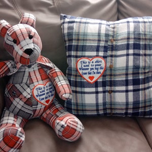Memory Patches for Bears or Pillows | Etsy