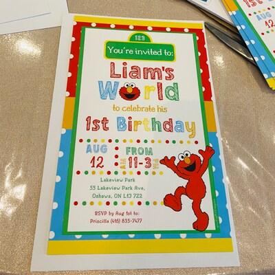 8x10 Counting Cookies Game Sign How Many Cookies 1st Birthday Party ...