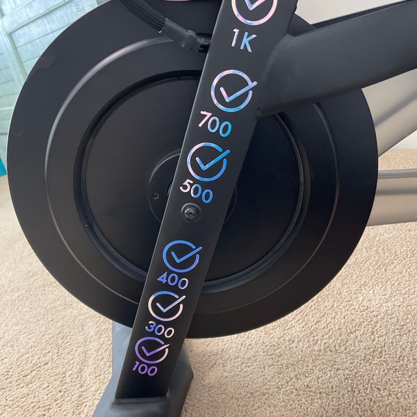 Set of 16 Cycling Milestone Stickers for Spin Bike Digital SVG File ...