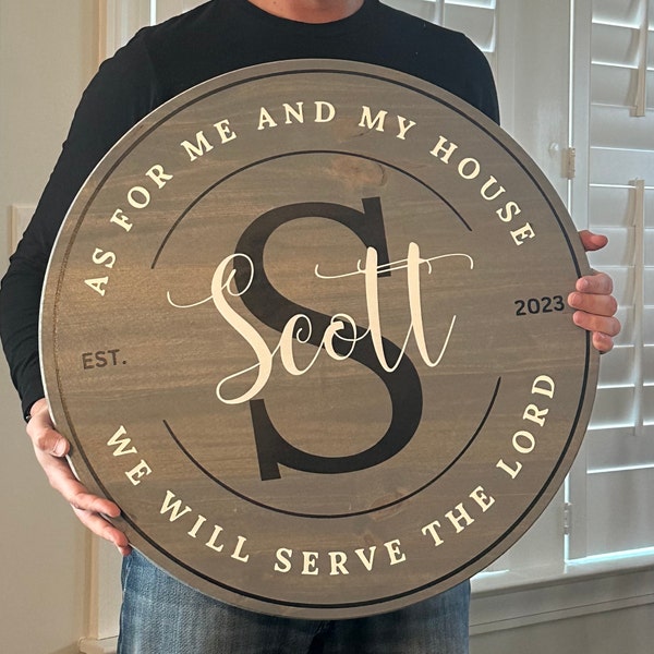 Fall for Jesus Wood Sign Christian Home Decor Fall Living Room Sign He ...