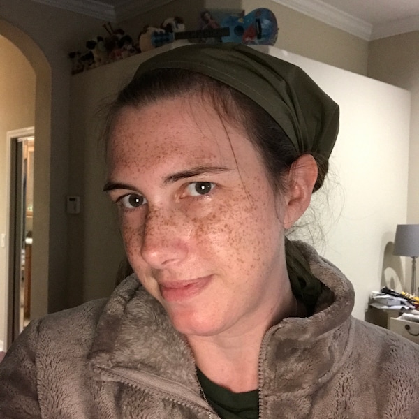 Cotton Hair Scarf: Solid Color Head Band, Chef Scarf - Etsy