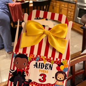 Baptism Acuarela ángel Favor Gabble Box, Any Theme Can Be Done. - Etsy