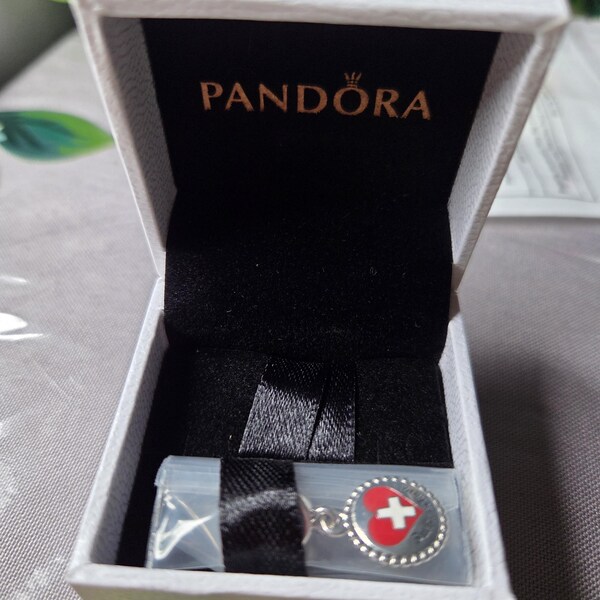 Pandora Go Red for Women Dangle Charm Pendant S925 Sterling Silver ...