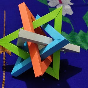 DIY 3D Paper Geodesic Dome, Mathematics Activity, Dome Model ...