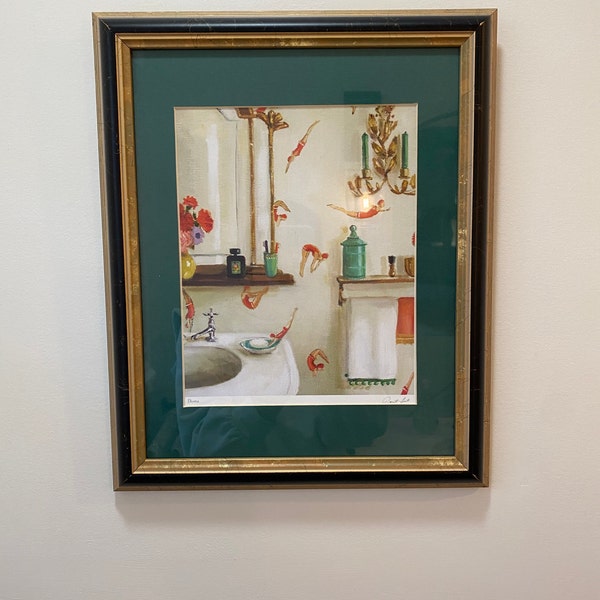 Divers. Art Print. Janet Hill Studio - Etsy