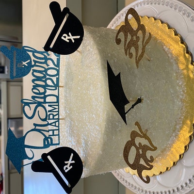 Pharmacist Graduation Cake Topper Doctor Graduation Pharmacy - Etsy Canada