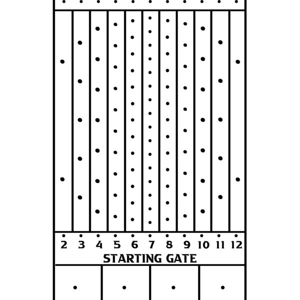 Horse Racing Dice Game Digital Download - Etsy