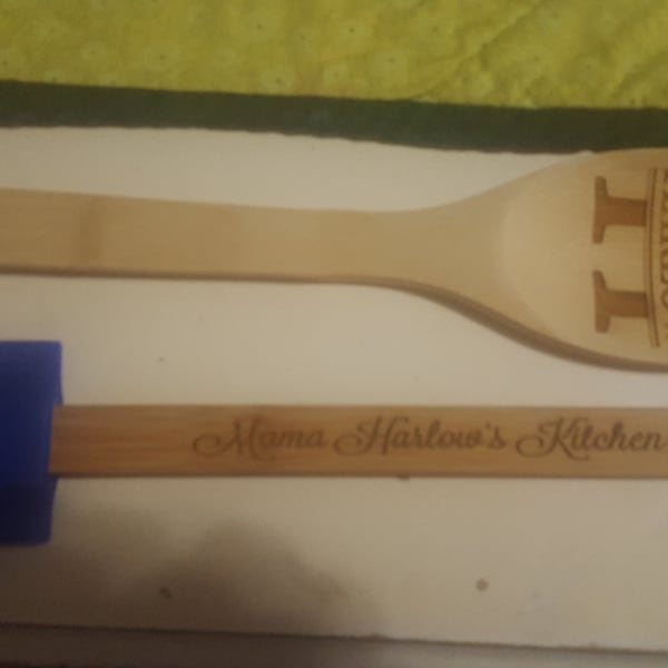 Spatulas, Silicone Cooking, Personalized Cooking Utensils, Engraved ...