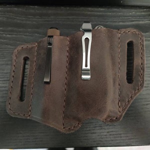 Hand Made Leather Survival/fire Pouch for an Altoids Style Tin | Etsy