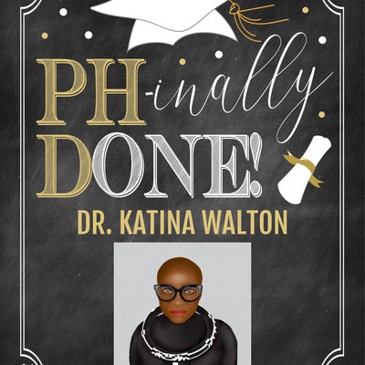 Editable Phd Graduation Invitation Doctorate Graduate Printable Faux ...