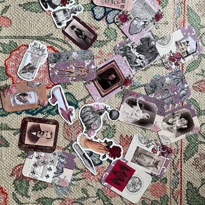 Dark Academia Stickers. 22 Library Themed Dark Academia Stickers - Etsy