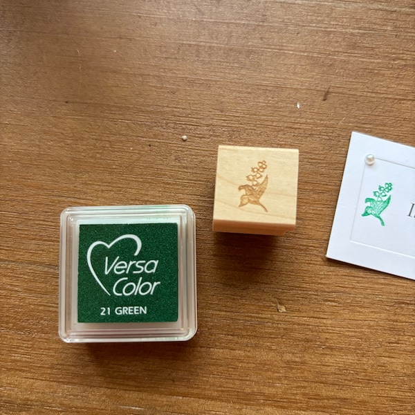 Mini Cube Ink Pad for Wooden Rubber Stamps (multiple Colors Available ...