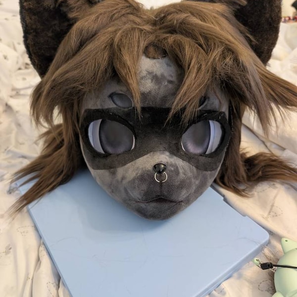Fursuit Head,cosplay Kigurumi Furhead,kenomo Theme Party,furry Fursona ...