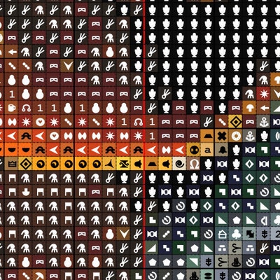 High Detail Ying-yang: Fire-water Cross Stitch Pattern - Etsy