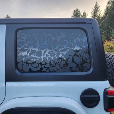 Fits 2011-2023 Dodge Charger Quarter Window Flowers Floral - Etsy