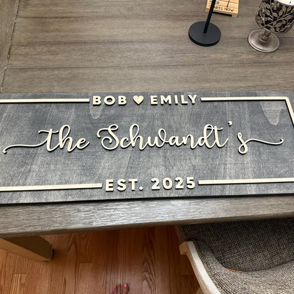 Family Reunion Gift: Custom Wooden Family Tree - Handmade Wooden Family ...