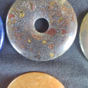 Gold Plated Silver Plated Donut Bail Donut Holder Pi Stone - Etsy