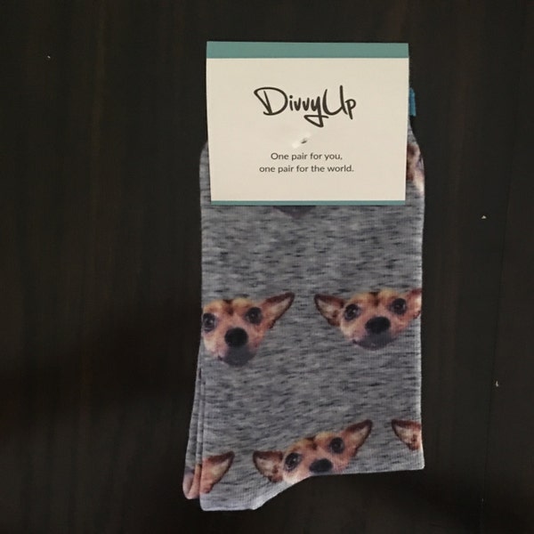 Divvyup Socks - Custom Face Socks - Put Your Face on a Sock! - Etsy