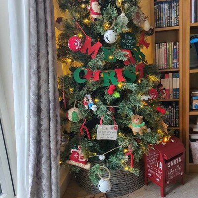 8 Felt Christmas Drink Markers Christmas Table Decorations - Etsy