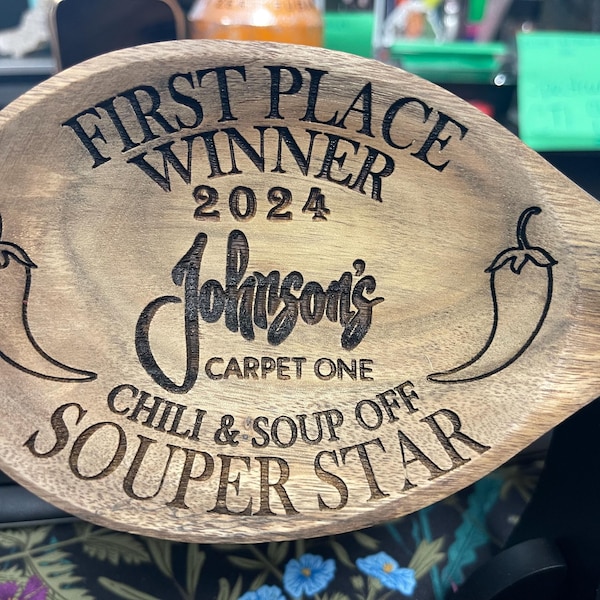 Chili Cookoff Award, Food Competition Prize, Personalized Winners ...