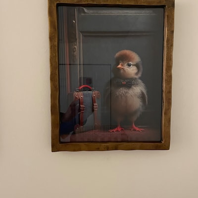 Victorian White Rabbit Painting, Emily Bunny Vintage Portrait ...