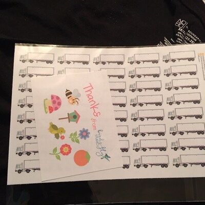 Truck Driver Stickers Tractor Trailer Sticker / Truck Driving Reminder ...