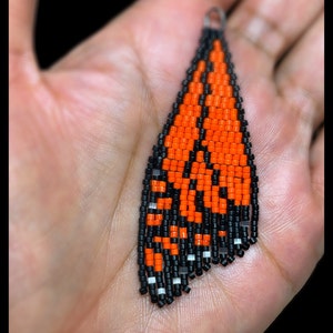 Starry Night Brick Stitch Pattern Van Gogh Earring Pattern - Etsy
