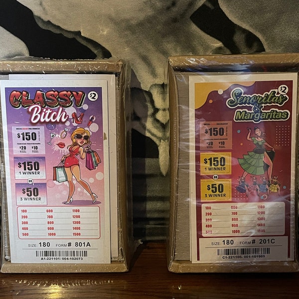 Gold Club is a One-window, Pull Tab Game With 576 Cards at 1.00 each ...