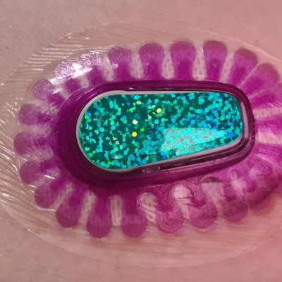 Flexible Dexcom G6 Cover Holds and Protects Sensor and Patch Over Patch ...