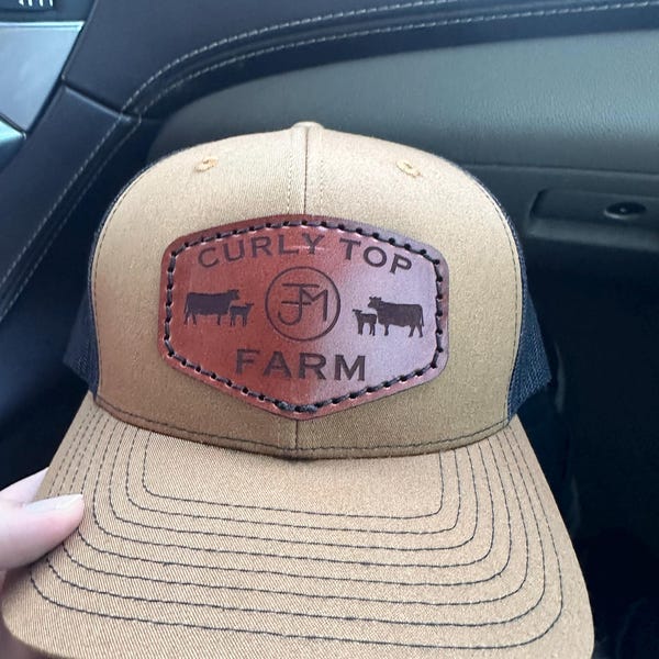 Cow Tag, Ear Tag, Dairy Farm, Cow Farmer, Custom Farm Hat, Farmer ...