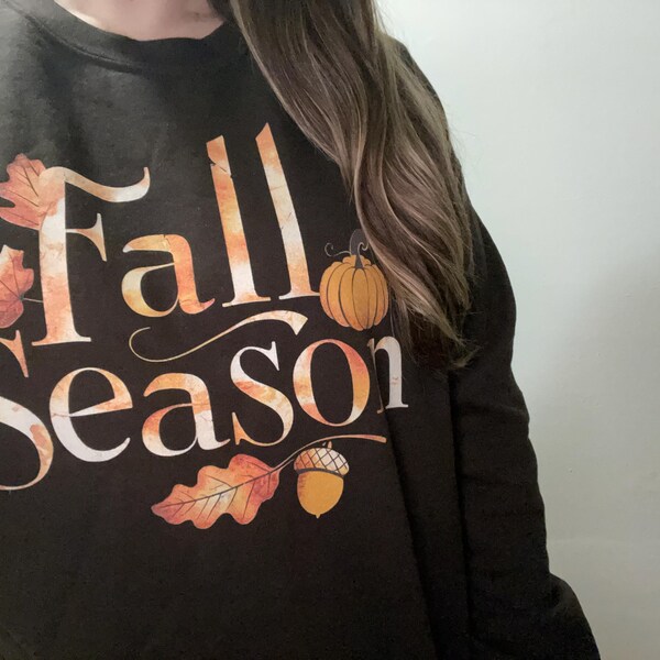 Minimalist Fall T-shirt Autumn Tree Leaves Tee Shirt Cozy Fall Clothing ...