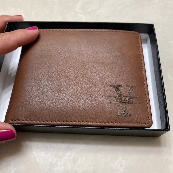 Guys Personalized Leather Graduation Wallet: Engraved Keepsake Gift - Etsy