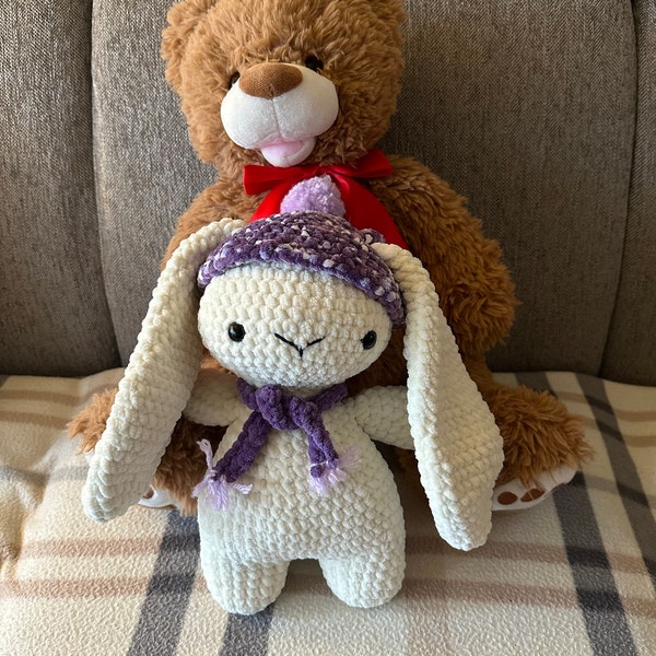 DIGITAL PATTERN: Cosy Bunny Crochet Plushie - Etsy