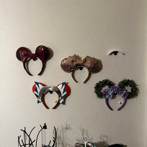 Decorated Mickey Ear Wall Displays 5 10 or 20 Packs - Etsy