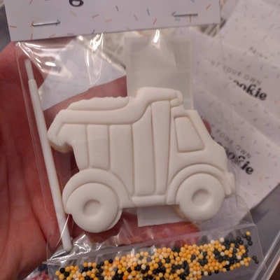 PYO Cookie Bag Topper 4 and 5 Paint Your Own Cookie Instructions PYO ...